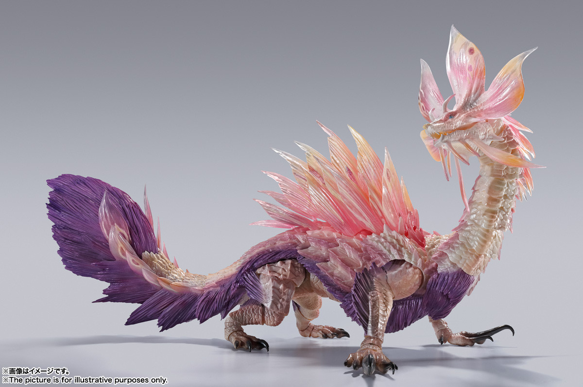 S.H.MonsterArts Mizutsune (Monster Hunter) Action Figure