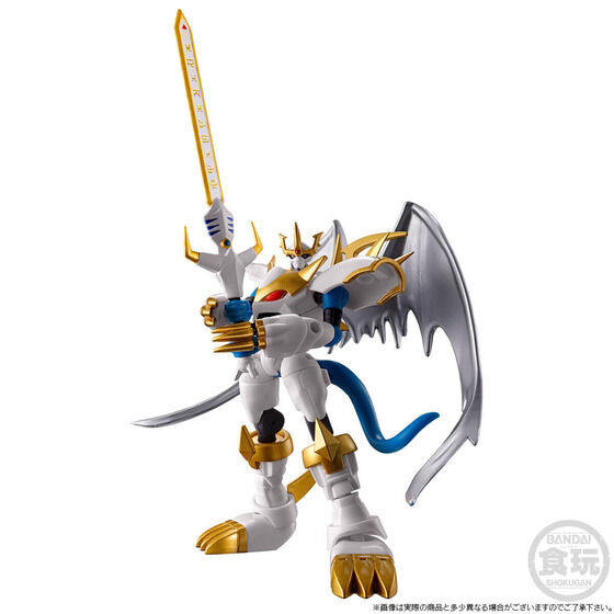 SHODO Digimon Imperialdramon: Paladin Mode & Omegamon Action Figure