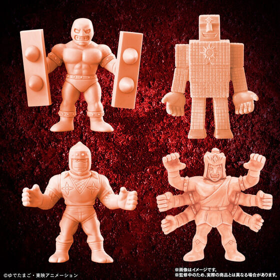 Kinnikuman Kinkeshi Official Ring 5 Set (with Bonus)