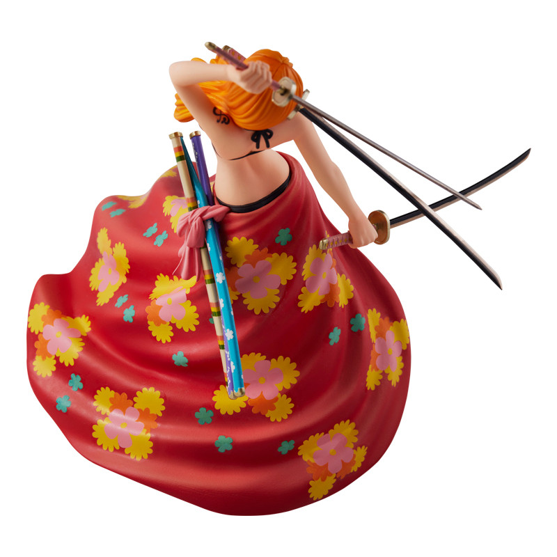 ONE PIECE magazine FIGURE -one piece of a dream- three sword style NAMI ...