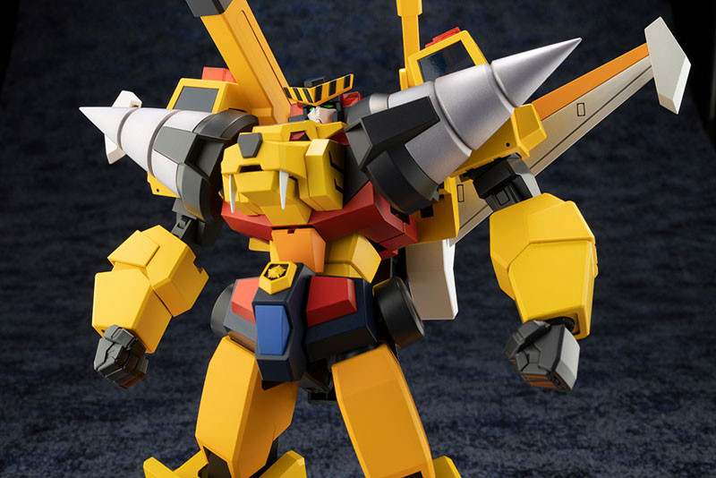 Brave Police J-Decker Super Build Tiger Plastic Model