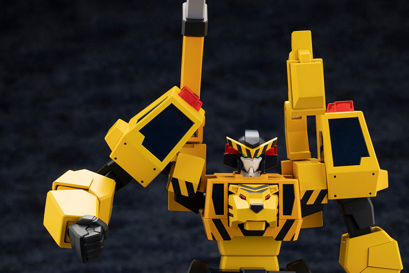 Brave Police J-Decker Super Build Tiger Plastic Model