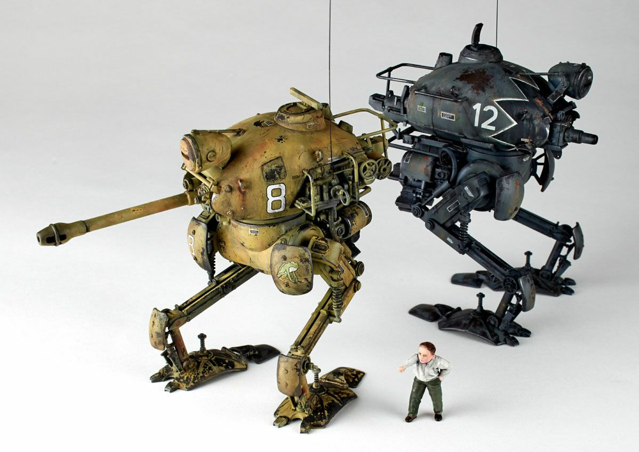 ARTPLA PaK Krote [Long Barrel / Short Barrel] & Victor Plastic Model