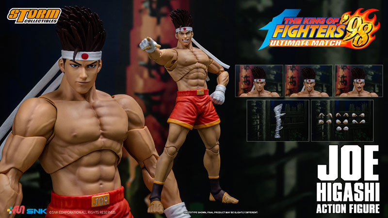 The King of Fighters '98 Ultimate Match Action Figure Joe Higashi