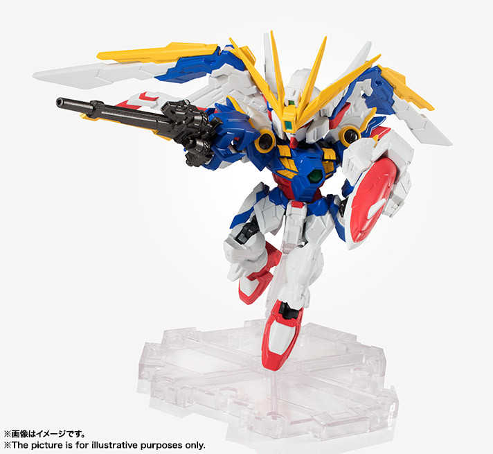 BANDAI Nxedge Style [MS UNIT] Wing Gundam (EW Ver.) Action Figure