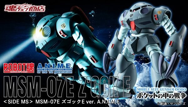 Robot Spirit SIDE MS MSM-07E Z'Gok E A.N.I.M.E.