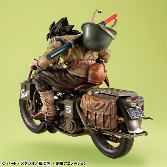 Desktop Real McCoy EX Dragon Ball Z Son Goku & Bike Complete Figure