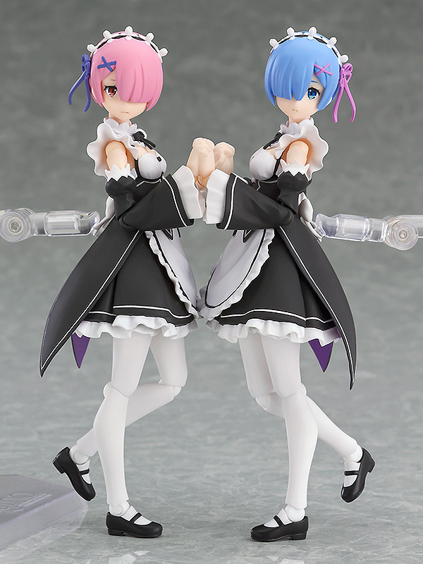 Max Factory figma (Rem & Ram) Set Action Figure