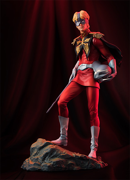 Gundam Guys Generation Mobile Suit Gundam Char Aznable 1/8 PVC Figure ...