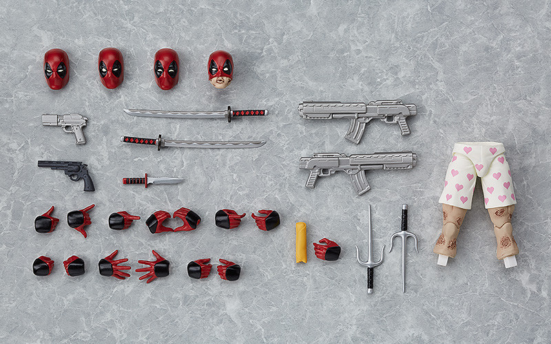 figma Deadpool Action Figure (Completed)