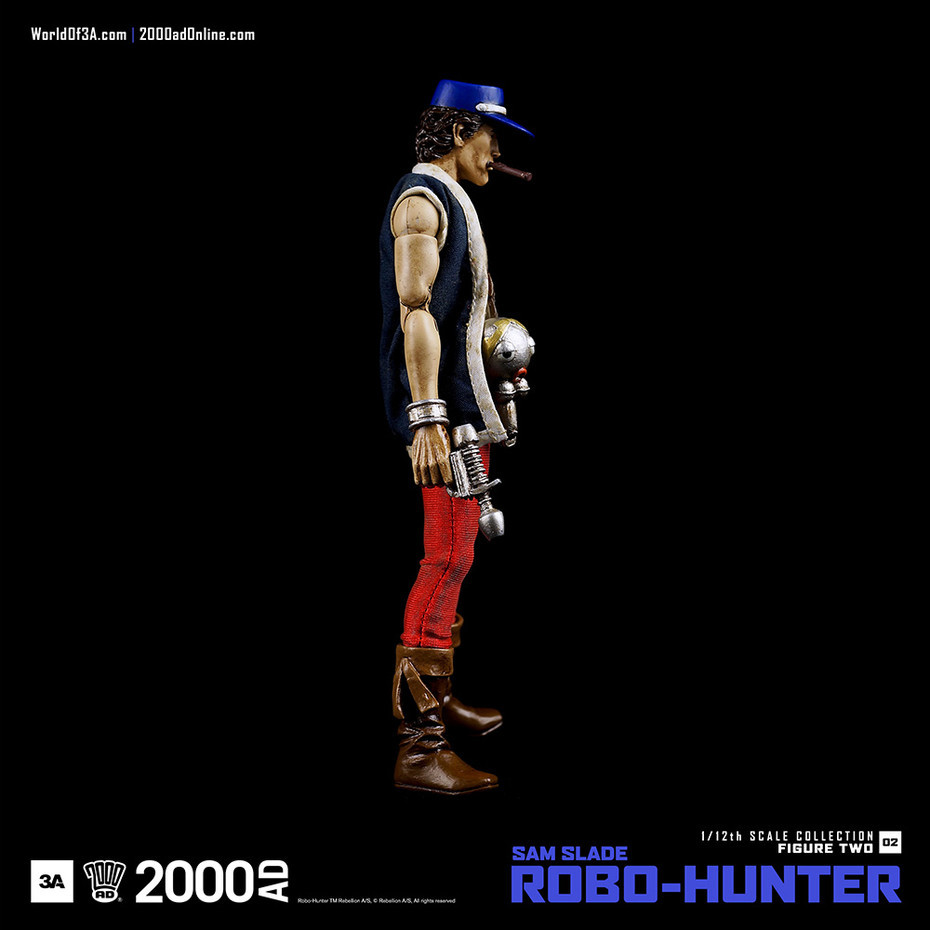 ThreeA 2000 AD Robo Hunter Action Figure Japan