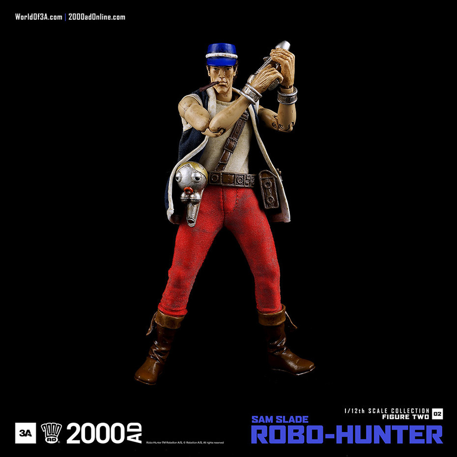 ThreeA 2000 AD Robo Hunter Action Figure Japan