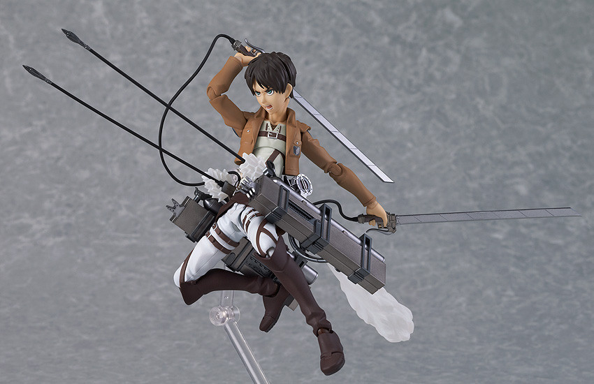Max Factory figma Eren Yeager Shingeki no Kyojin Attack on Titan Action ...