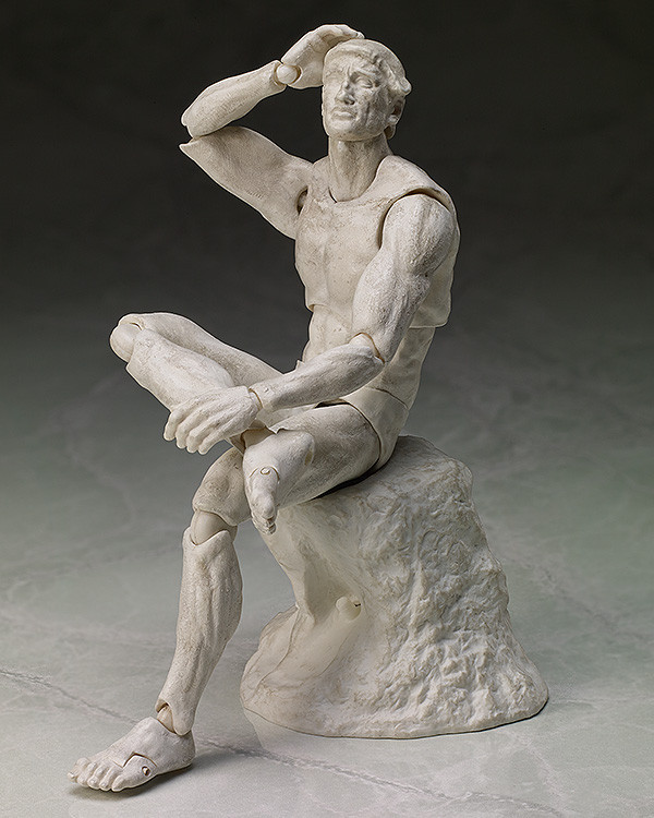 FREEing figma The Thinker: Plaster ver. Action Figure The Table Museum