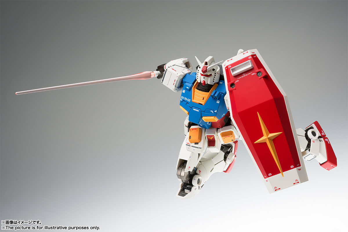GUNDAM FIX FIGURATION METAL COMPOSITE RX78-02 Gundam (40th Anniversary Ver.) Action Figure ...