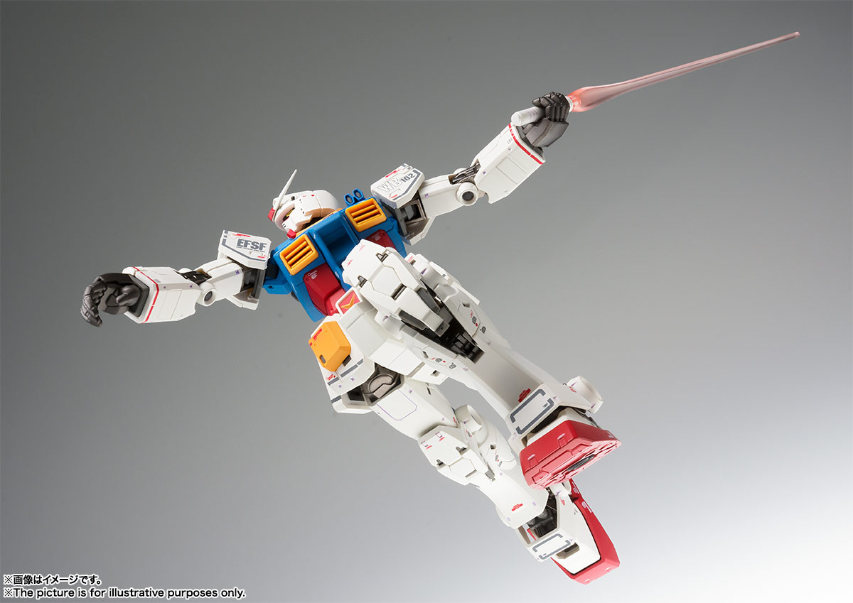 GUNDAM FIX FIGURATION METAL COMPOSITE RX78-02 Gundam (40th Anniversary Ver.) Action Figure ...