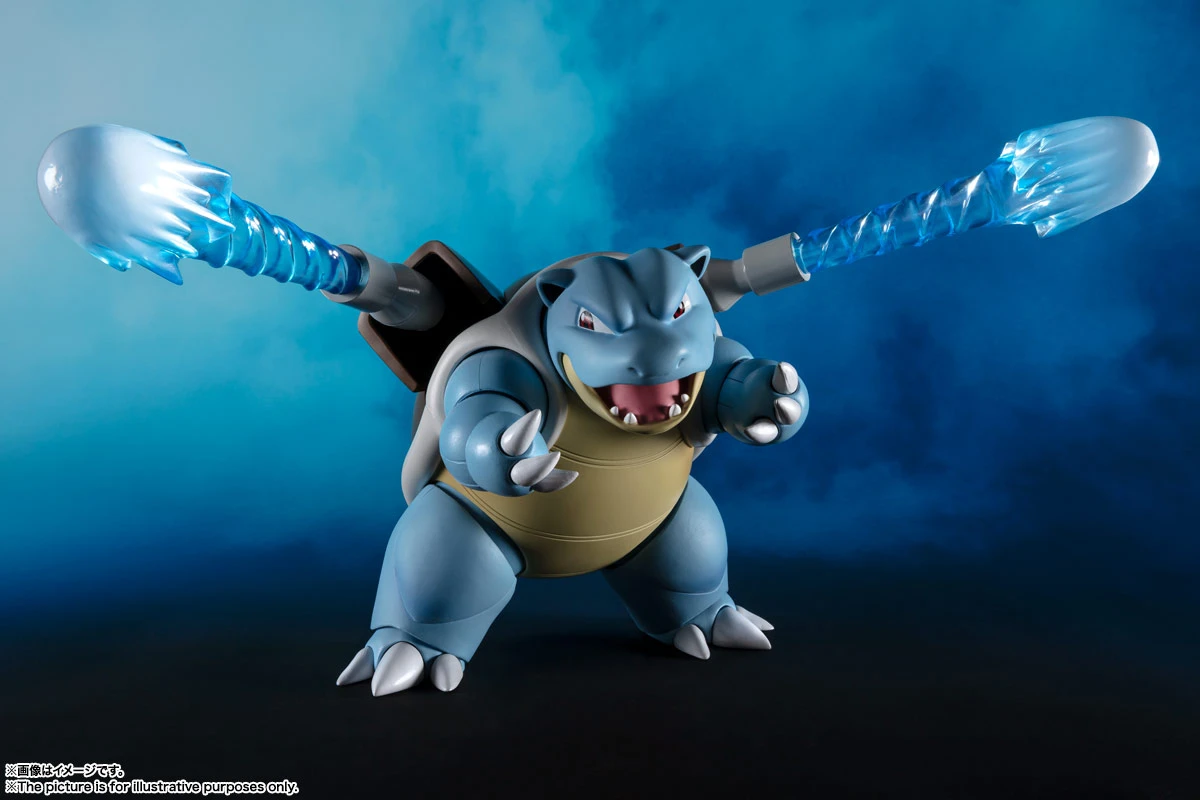 S.H.Figuarts Blastoise -Arts Remix- (Pokemon) Action Figure