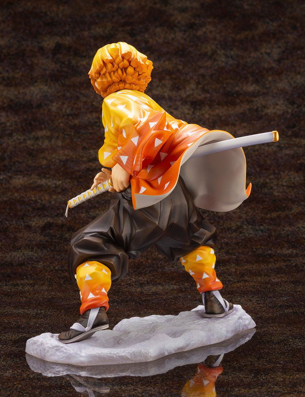 ARTFX J Zenitsu Agatsuma (Kimetsu no Yaiba) 1/8 PVC Figure - Kurama ...