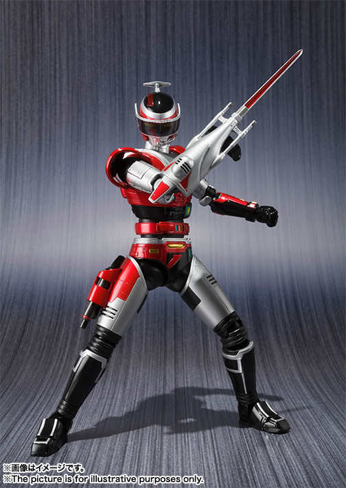 BANDAI S.H.Figuarts Fire Action Figure Special Rescue Police Winspector