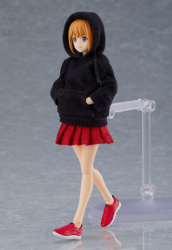 figma Female Body (Emily) with Hoodie Outfit Action Figure - Kurama ...
