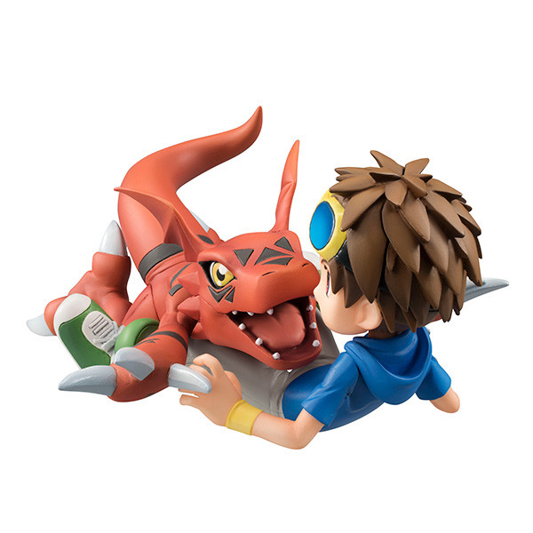 G.E.M.DigimonTamers Matsuda Keibito & Guilmon PVC Figure - Kurama Toys ...
