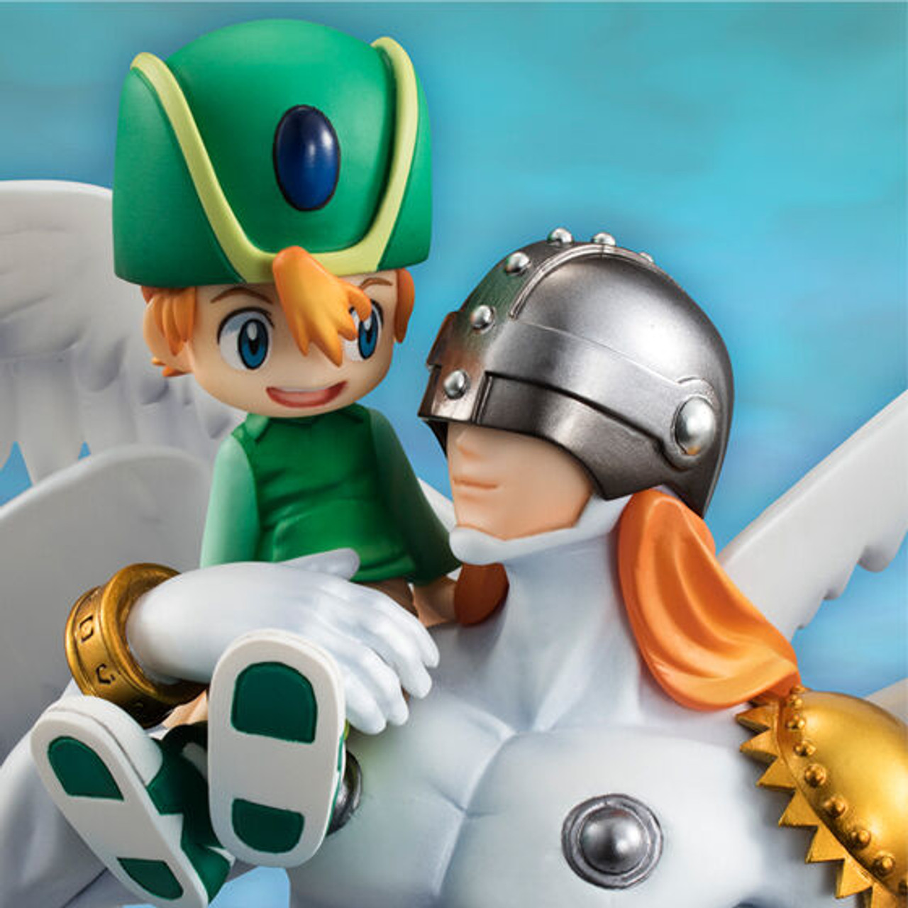 G.E.M.Digimon Adventure Angemon & Takaishi Takeru PVC Figure