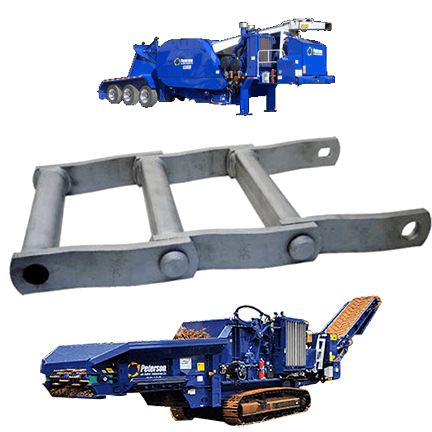Peterson Grinder & Chipper Infeed Chain