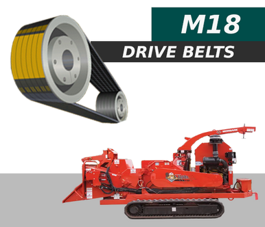 Morbark M18(R) Drive Belts