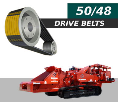 Morbark 50/48(X) Drive Belts