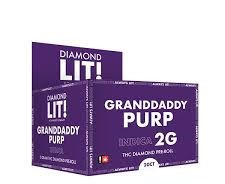 DIAMOND LIT THC PRE-ROLLED JOINTS BOX 2G | 20CT