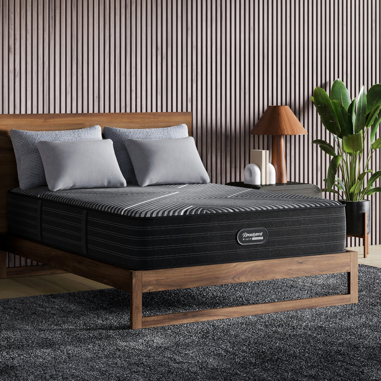 Simmons Beautyrest Black Hybrid Grand BX-Class Plush Mattress ...