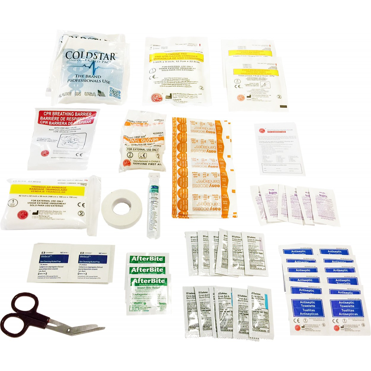 First Aid Kit 25 Person ANSI Plastic