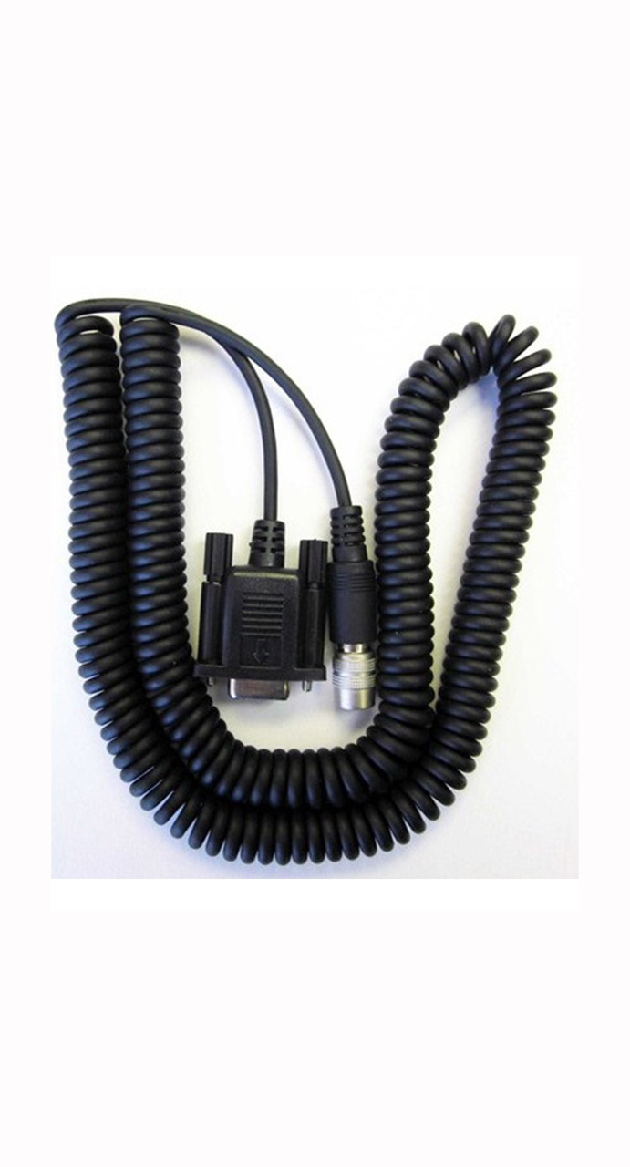 Sokkia DB9 (9-Pin) to SET (Hirose) Standard Coiled Instrument Cable ...