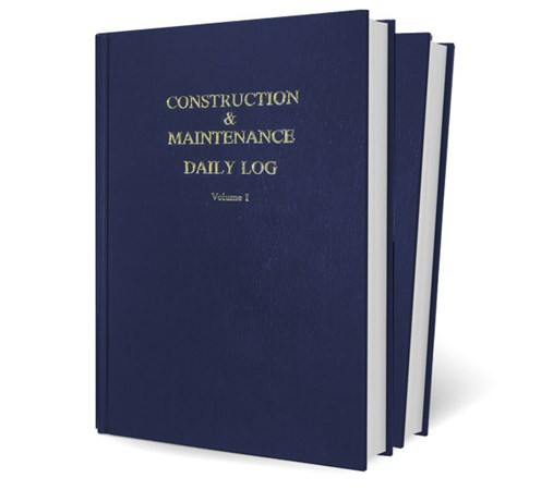 Daily Log Book for Construction - Expanded Edition