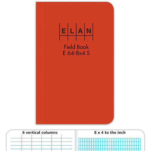 Elan Economy Soft Cover Field Book E64-8x4S