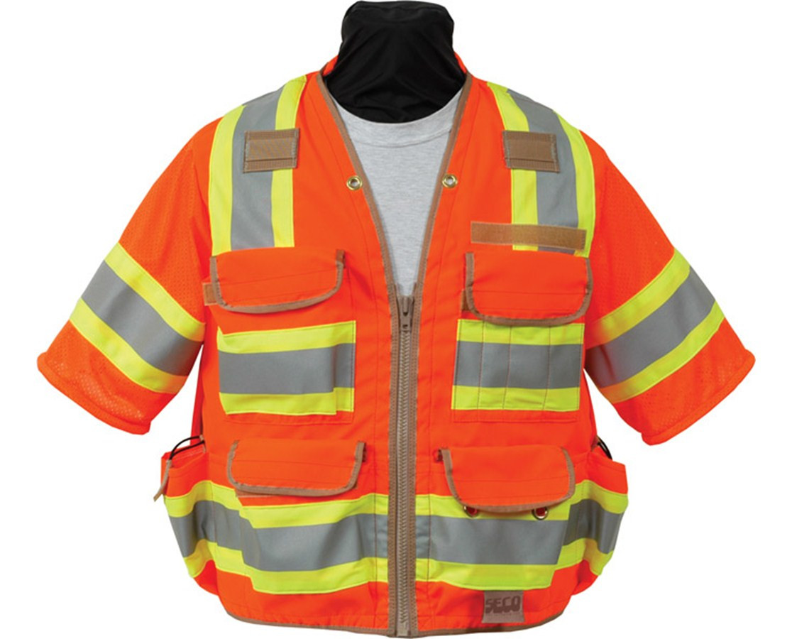 Seco 8365-Series Class 3 Surveyors Utility Vest