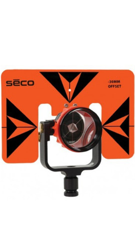 Seco Prism w/ -30/0 mm Offsets | Capital Surveying Supplies