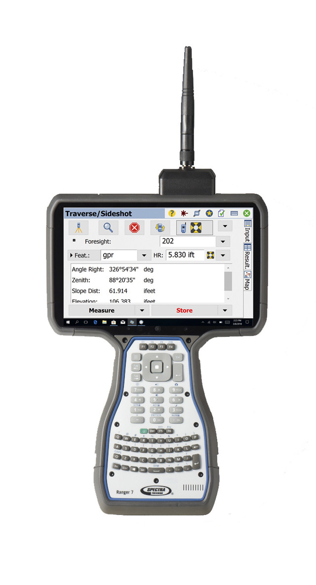 Modern Surveying Field Data Collector Equipment