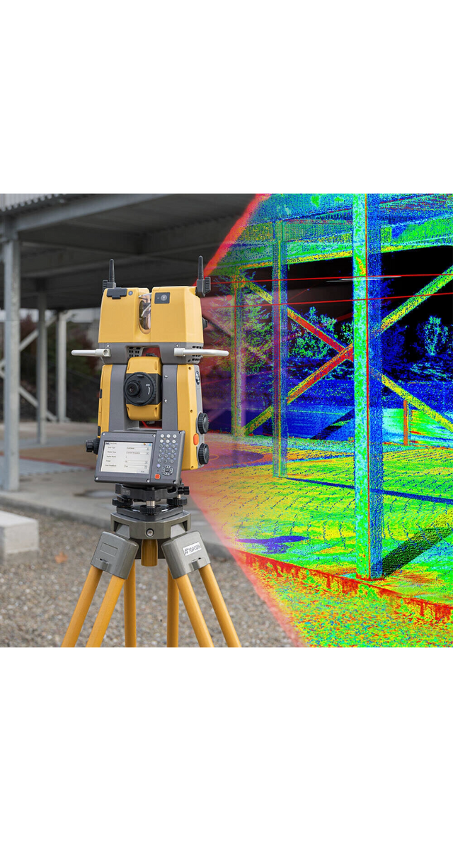 GTL-1003 3D Laser-Scanning Total Station for Construction