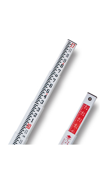 SitePro 11-SPR17-T 17-ft Surveyor’s Fiberglass Leveling Rod (SVR-type ...