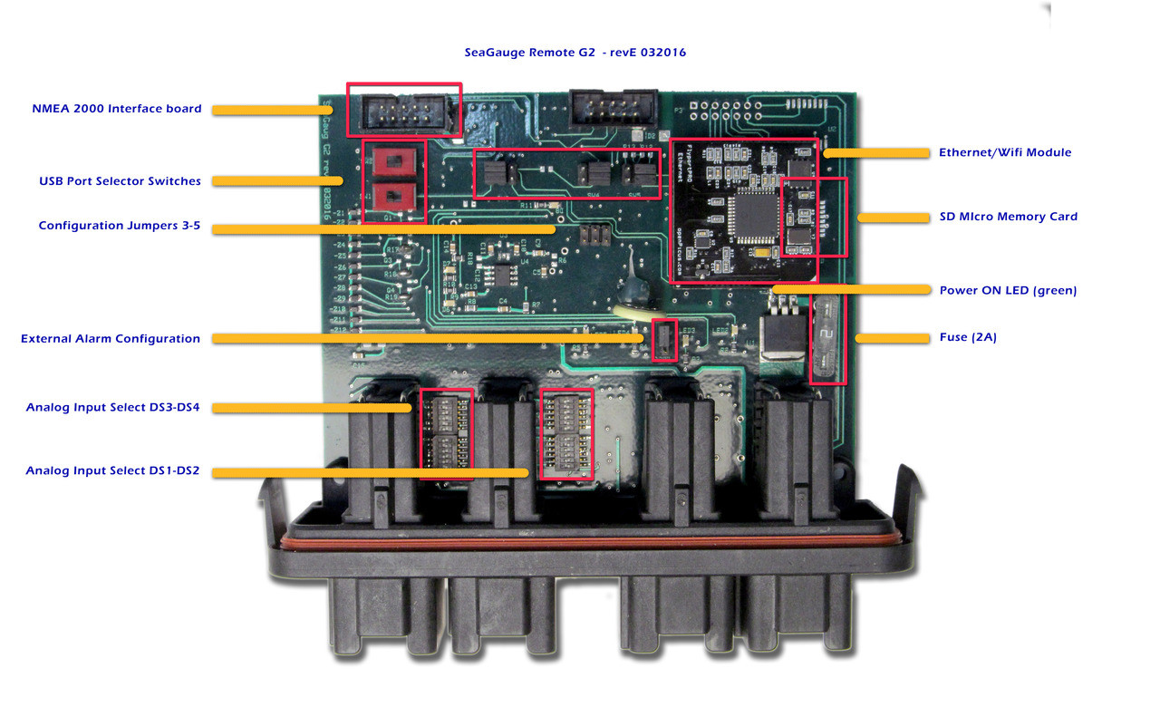 SeaGauge G3™ 28 Function Sensor Interface Unit with WIFI/CAN bus ...