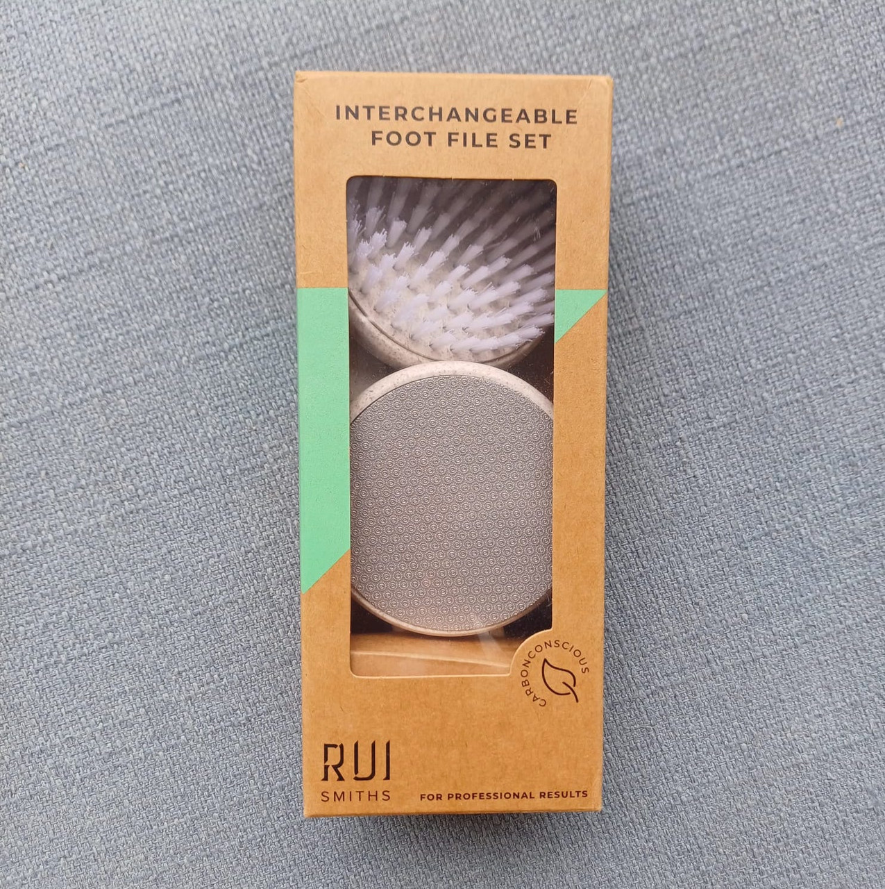 Foot Files Set with 3 Interchangeable Attachments - Rui Smiths