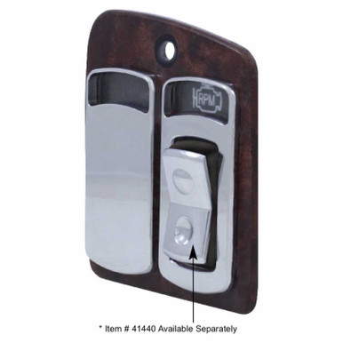 Kenworth Rocker Switch Trim - Open - Chrome World Trucks