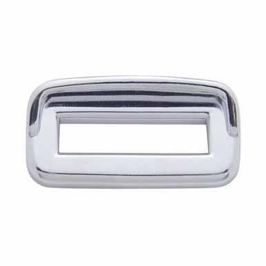 Chrome Plastic Toggle Switch Label Cover With Visor For 2002+ Peterbilt ...