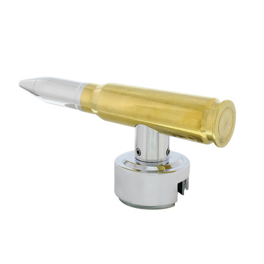 50 Caliber Bullet 13/15/18 Speed Shift Knob - T-Handle - Chrome World ...