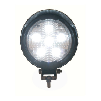 6 High Power 1 Watt LED Round Work Light - Chrome World Trucks