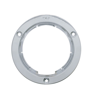 4" Stainless Mounting Bezel - Chrome World Trucks