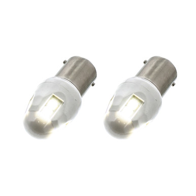 High Power 8 LED 1156 Bulb - White - Chrome World Trucks