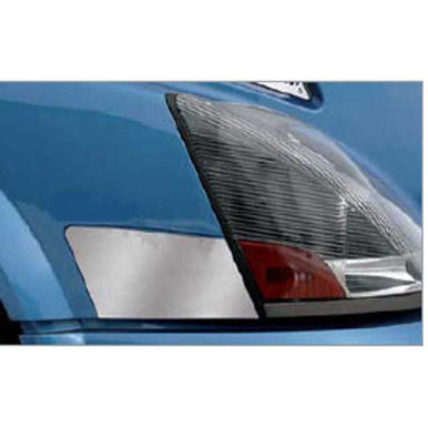 Volvo Gen 2 VN Side of Hood Behind Headlight Trim - Chrome World Trucks