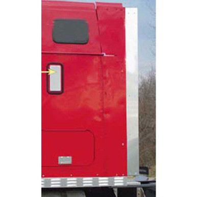 Side of Sleeper Vent Cover With Sides - Chrome World Trucks